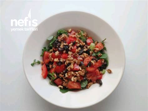 Cevizli Semizotu Salatası Nefis Yemek Tarifleri 6088705