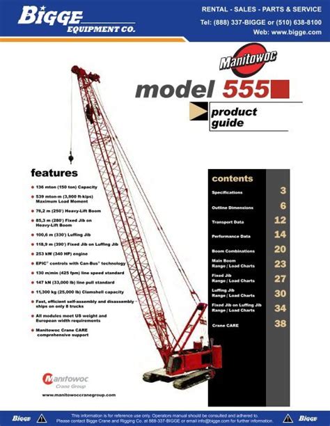 Manitowoc 999 Crane Chart A Visual Reference Of Charts Chart Master