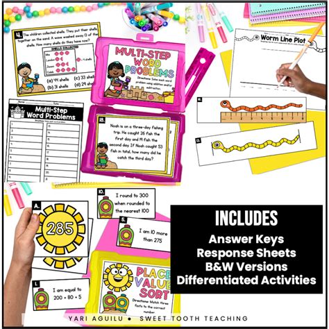2nd Grade Summer Math Centers