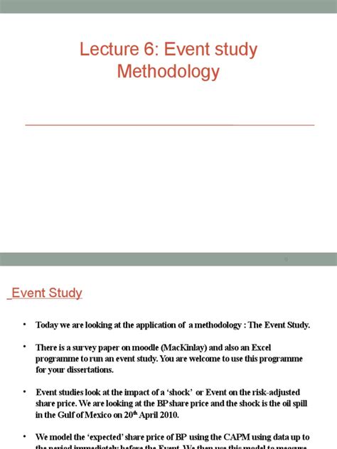 L6 Event Study Pdf