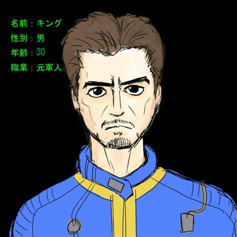 【イラスト】fallout4主人公とヒロイン【落書き】 未完成のブログ 楽天ブログ