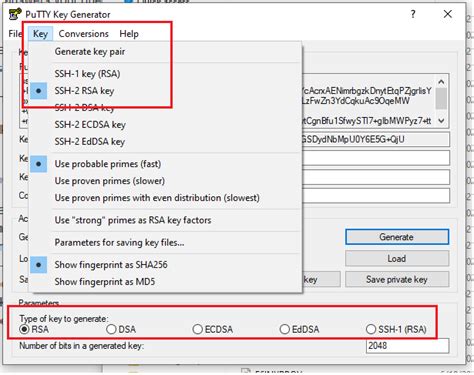 Using Puttygen To Generate Pki Keysets Screen Contradicts Itself