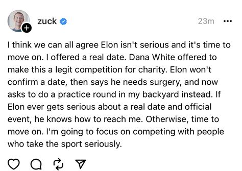 The Elon Musk Vs Mark Zuckerberg Cage Match Is Not Happening Mother Jones