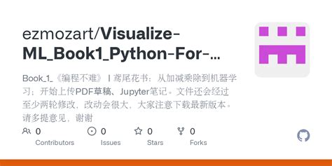 Github Ezmozartvisualize Mlbook1python For Beginners Book1《编程不难》 鸢尾花书：从加减乘除到机器学习；开始上传
