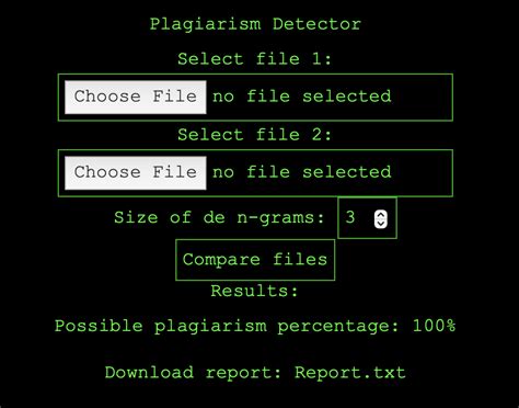 Github Nexxus67plagiarismdetector A Web Based Plagiarism Detection