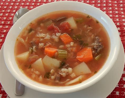 Old Fashioned Vegetable Chowder With Meat A Hundred Years Ago