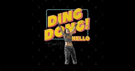 Bayley Ding Dong Bayley Sticker Teepublic