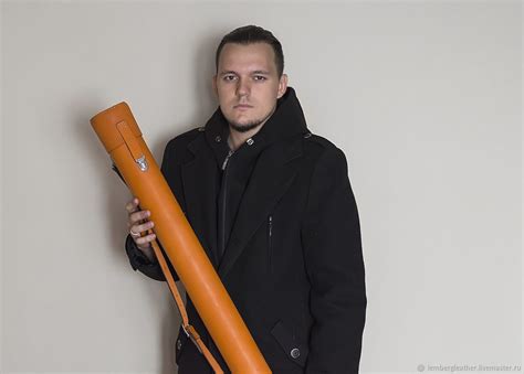 Тубус кожаный, тубус из кожи в интернет-магазине на Ярмарке Мастеров ...