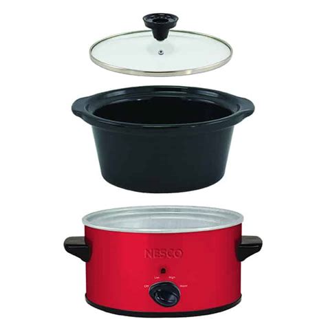 15 Qt Slow Cooker Metallic Red Nesco®