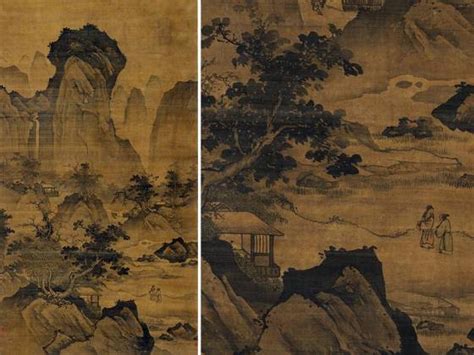 夏圭作品 夏圭山水画作品高清大图下载 集古作网