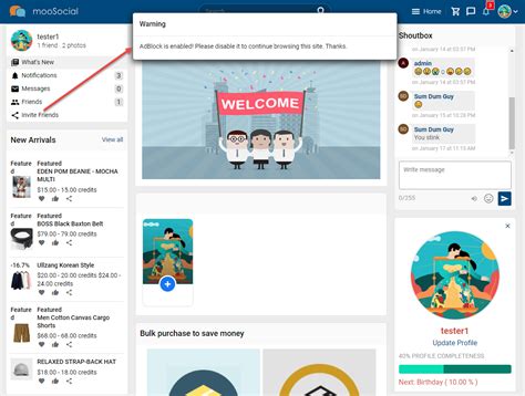 How To Use Anti AdBlock Plugin MooSocial