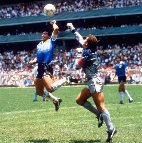 Maradona Hand Of God Find Some Comfort In The Hands Of God Lineker
