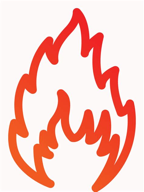 Fire Vector Icon Illustration 21789112 Vector Art At Vecteezy