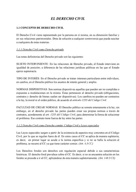 Apuntes T1 Civil Parte General Y Derecho De La Persona Ulpgc Studocu