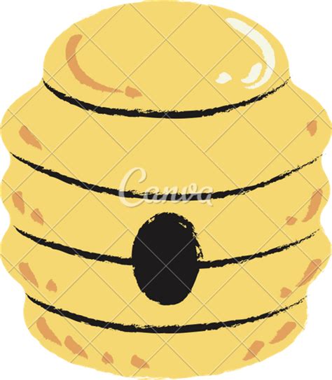 Bee Themed Classroom Kit Element Beehive 素材 Canva可画