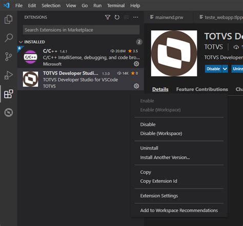 Erro Ao Na Ferramenta Patch Apply · Issue 705 · Totvstds Vscode · Github