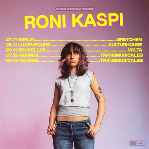 Roni Kaspi Met Band Voor Korte Tour Naar Europa Maxazine