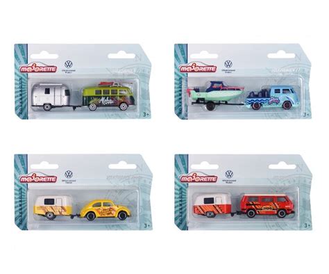 Majorette Volkswagen Trailers Assorted Individual The Creative