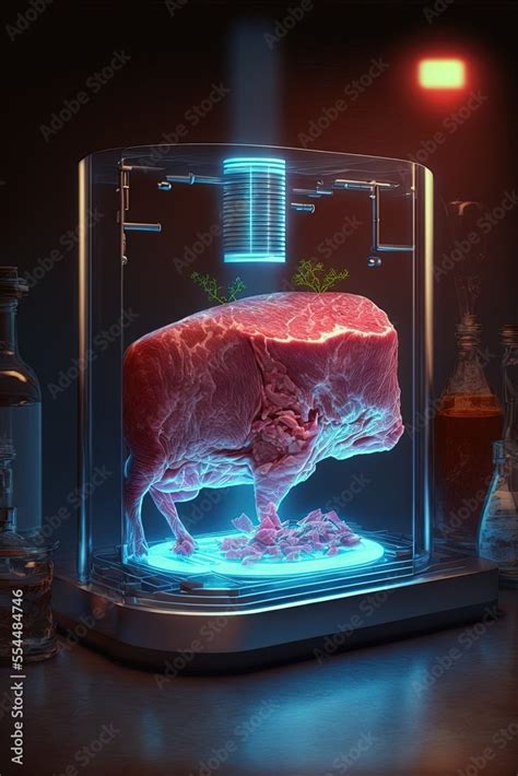 Lab Grown Meat Vegan Meat Science For Saving The Environment Generative Ai Art Ethical Meat