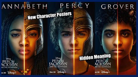 Disney Percy Jackson Series Update New Character Posters Analysis And Meaning YouTube