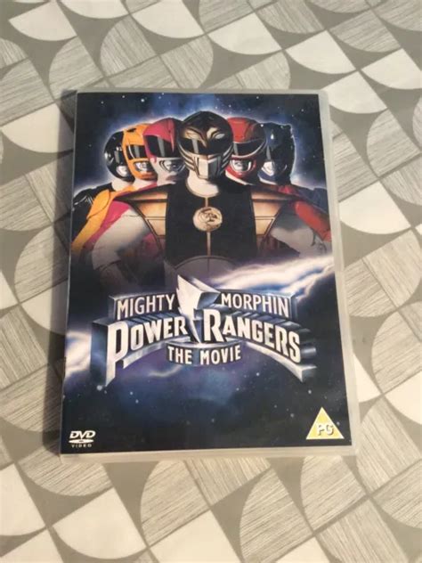 Mighty Morphin Power Rangers The Movie Dvd Uk Seller Tested £995