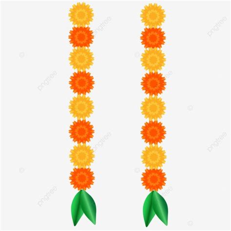 Marigold Flower Garland Diwali Toran Hanging Decoration Ethnic