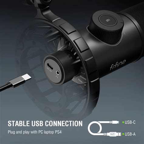 Fifine K658 USB Dynamic Cardioid Microphone | Fifine BD Official