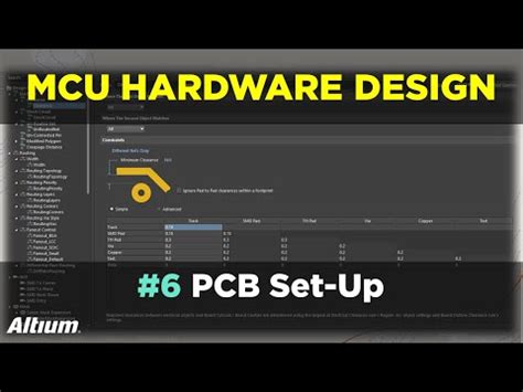 Microcontroller Based Hardware Design With Altium Designer PCB Set Up