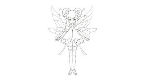 小花仙简笔画 小花仙简笔画q版 画趣文库（我爱生活）