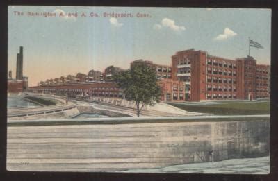 Postcard Bridgeport Connecticut Ct Remington Arms And Ammo Factory Plant