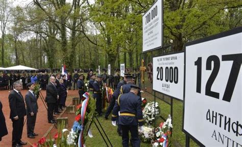 General Draža Mihailovich Jasenovac Victims Honored At Former Death