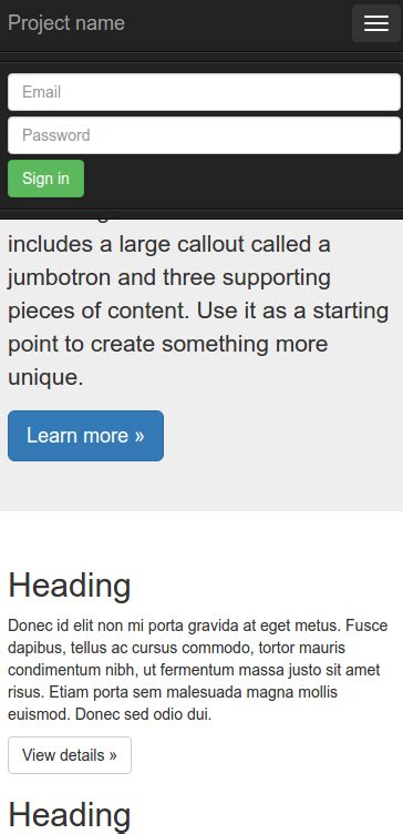 Javascript Bootstrap Navbar Doesnt Toggle Stack Overflow