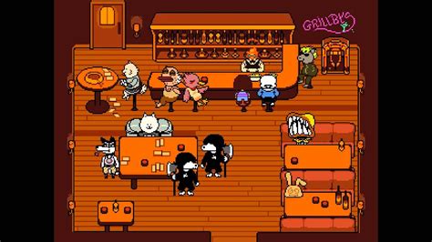 [undertale Voice Acting] Grillbys With Sans Youtube