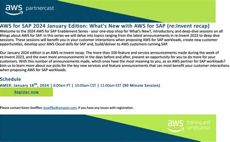 Sachin Bhatt On Linkedin Aws Sap Partnercast Awsforsap