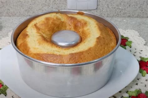Receita De Bolo Fofinho Sem Leite E Apenas 2 Ovos