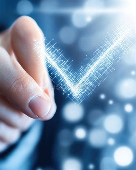 Person Highlighting Brc Certification Approval Process With Glowing