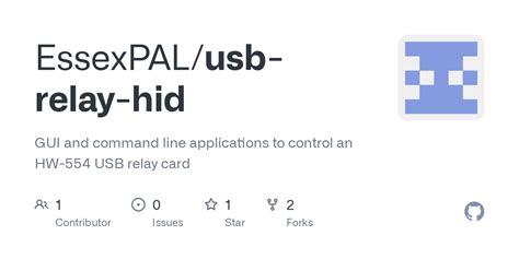 Github Essexpalusb Relay Hid Gui And Command Line Applications To