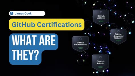 new github certifications what are they youtube