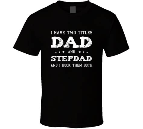 New Tshirt Best Dad And Stepdad Shirt Cute Fat Size S Xl Best Clothing High Quality Etsy