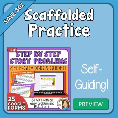 Multi Step Math Word Problems Task Card Bundle Print And Digital