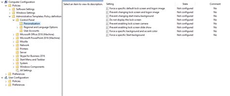 Gpo Lock Screen Turn Off Screen Disable Sleep Windows
