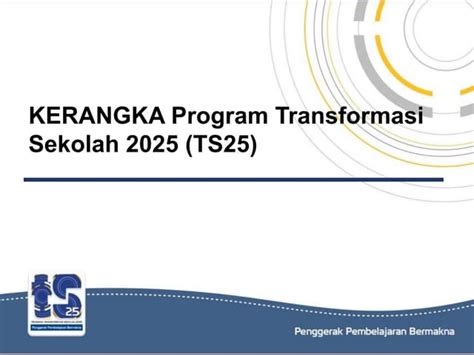 01 Ts25 2 0 Modul 1 Kerangka Ppt