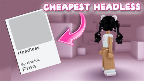 CHEAPEST HEADLESS ON ROBLOX YouTube