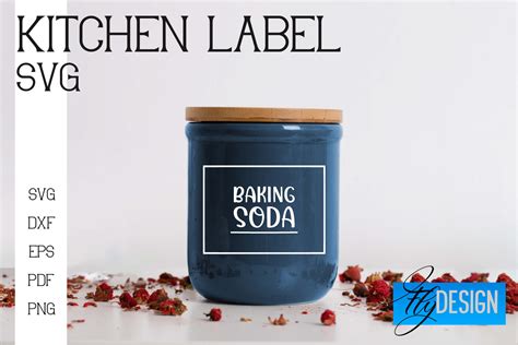 Kitchen Labels Svg Home Design Graphic By Flydesignsvg · Creative Fabrica