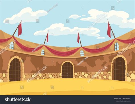 Gladiator Arena Background