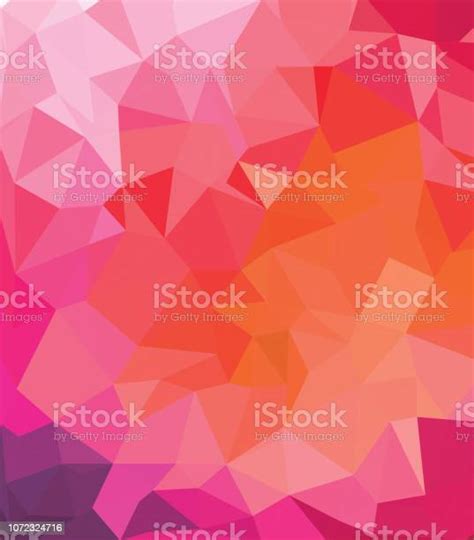 Latar Belakang Poligonal Geometris Abstrak Pola Poli Rendah Segitiga