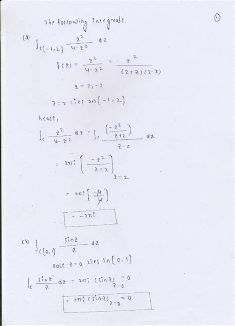 437 Compute The Following Integrals A Sci 12 12adz Exp2 Jc02
