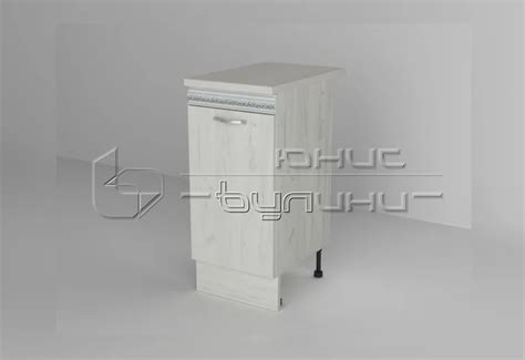 Долен кухненски шкаф Тоскана Д 3 40 см Дъб крафт бял Мебели АРЕНА