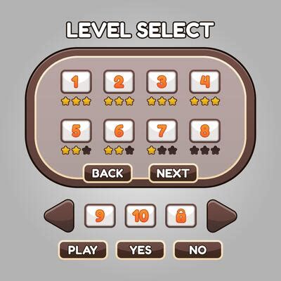 Level Select Vector Art Icons And Graphics For Free Download
