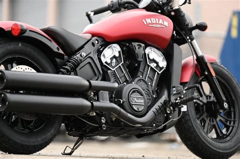 Worthy Of A Look 2023 Scout Bobber Abs In Ruby Smoke R Indianmotorcycle